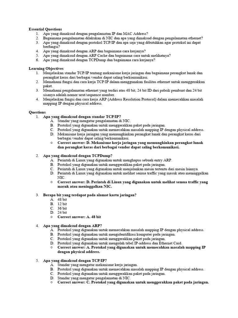 ANALISA PROTOKOL LAYER 2 DAN LAYER 3 Mahasiswa Semester 5 | PDF | Metode & Bahan Ajar