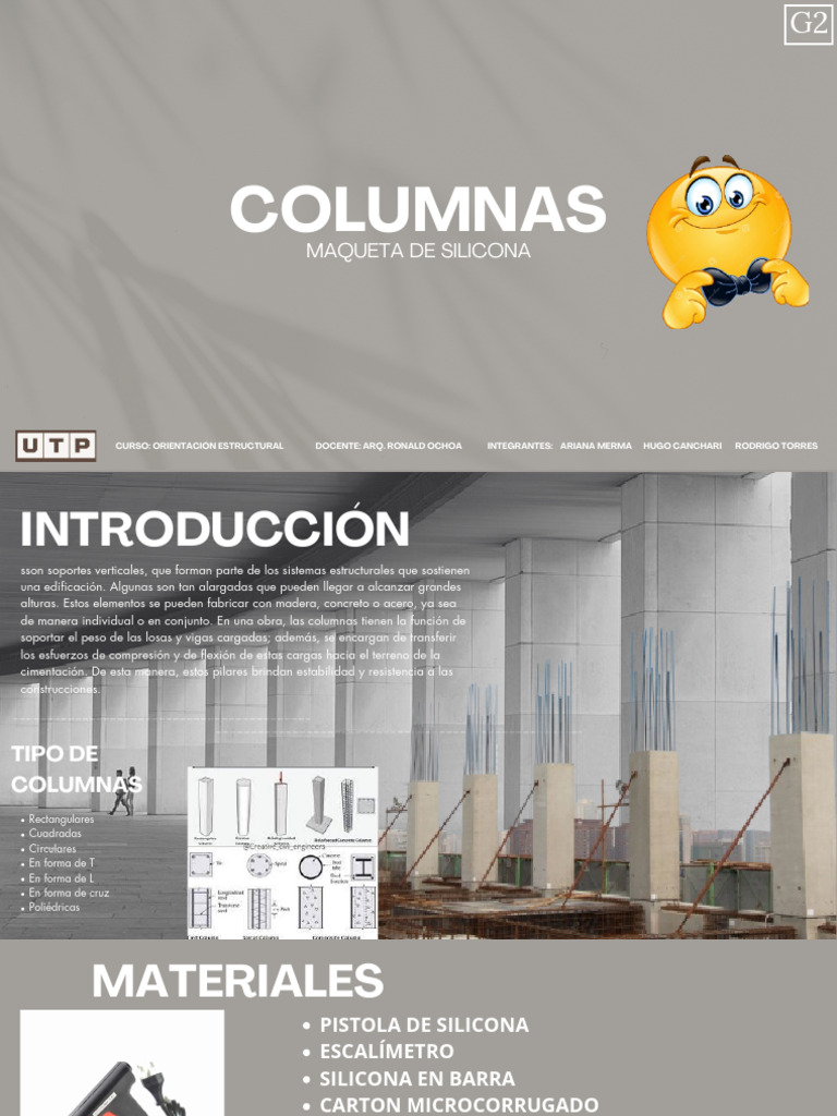COLUMNAS | PDF | Columna | Hormigón