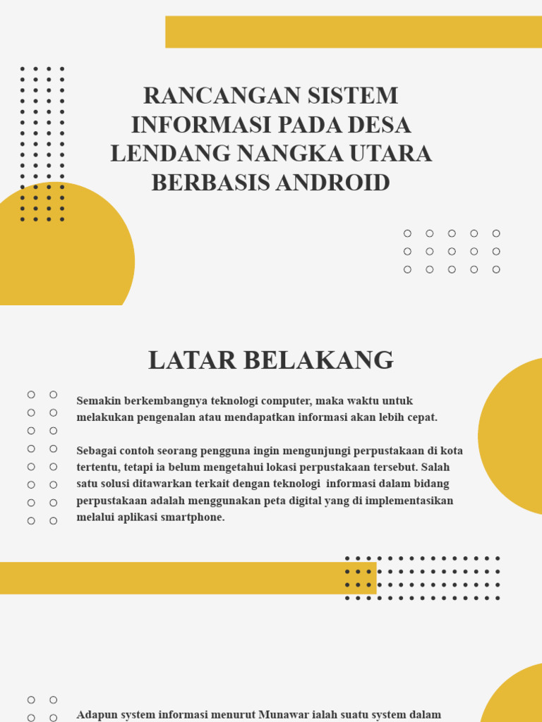 Materi Sidang PKL | PDF