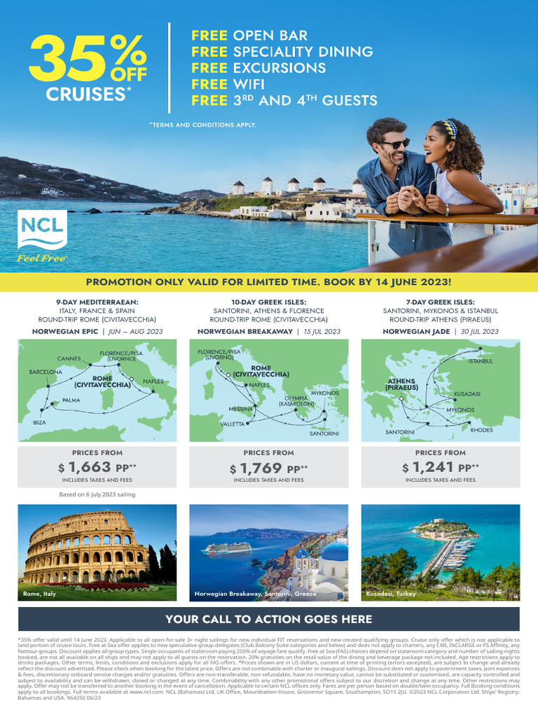 FAS Editable Flyer - June | PDF | Cruise Lines | Shipping