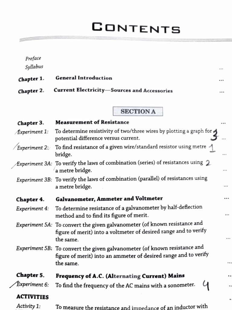 Phy Experiments 1-8 | PDF