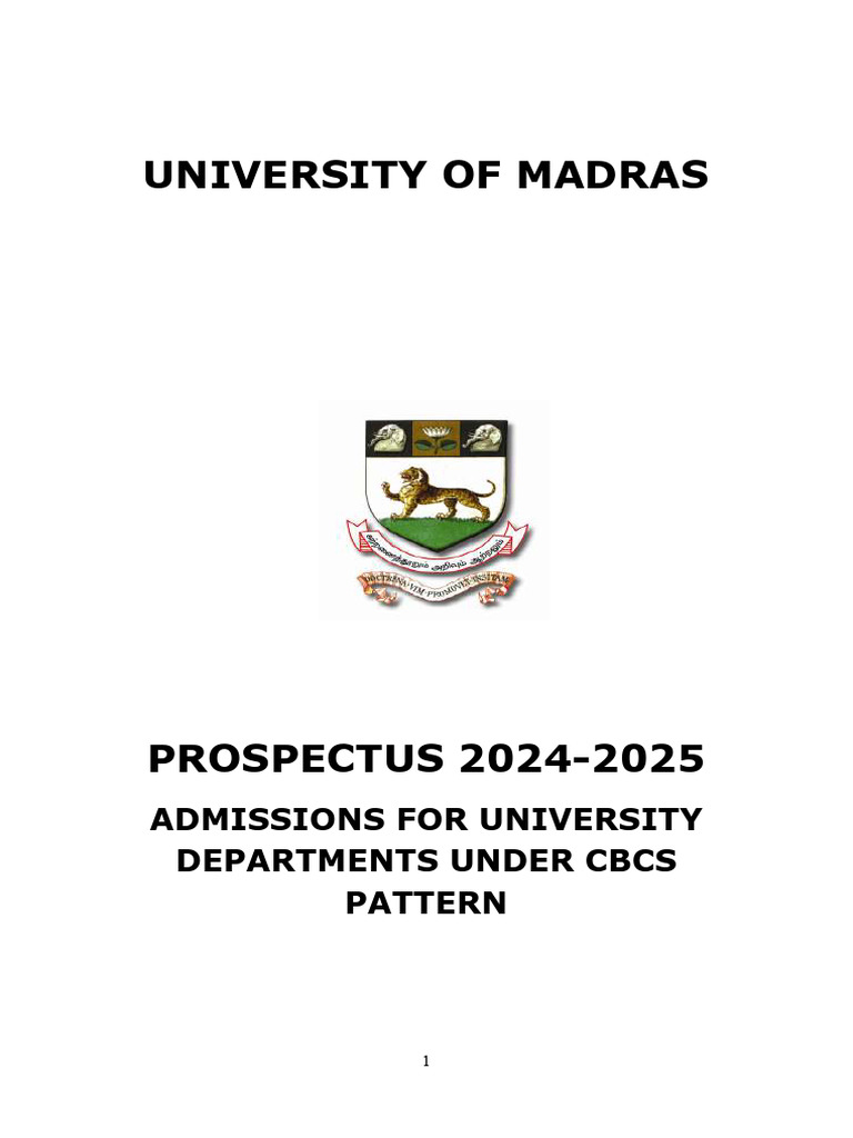 Prospectus 2024 2025 | PDF | University And College Admission | Libraries
