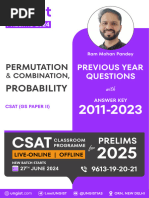 UPSC CSE 2025 CSAT Set A Answer Key | PDF