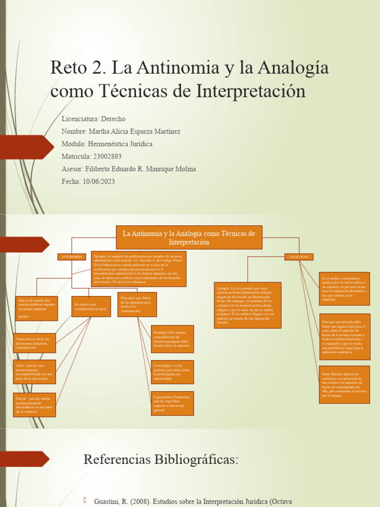 Antinomia y Analogía en Derecho | PDF | Gobierno | Justicia
