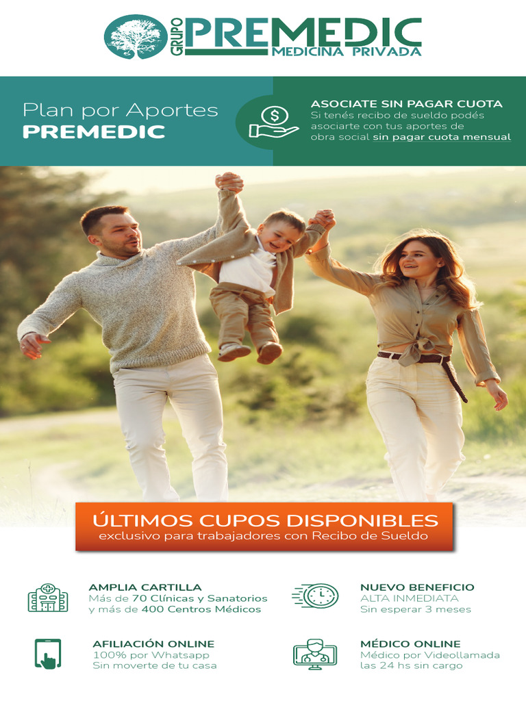 Plan Por Aportes - Premedic | PDF | Organizaciones médicas y de salud ...