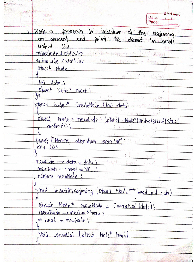 DSA Practicals | PDF