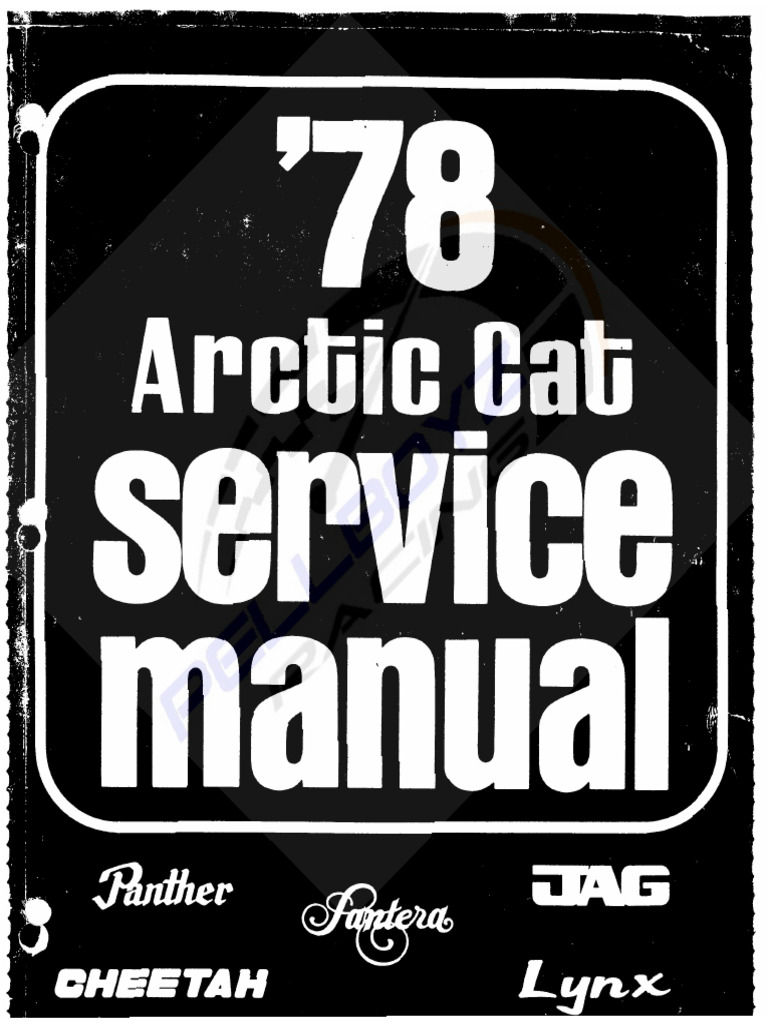 78 Cat Service | PDF