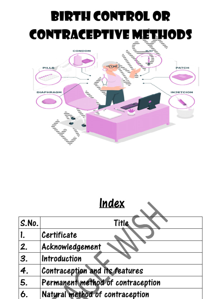 Birth Control | PDF | Combined Oral Contraceptive Pill | Birth Control