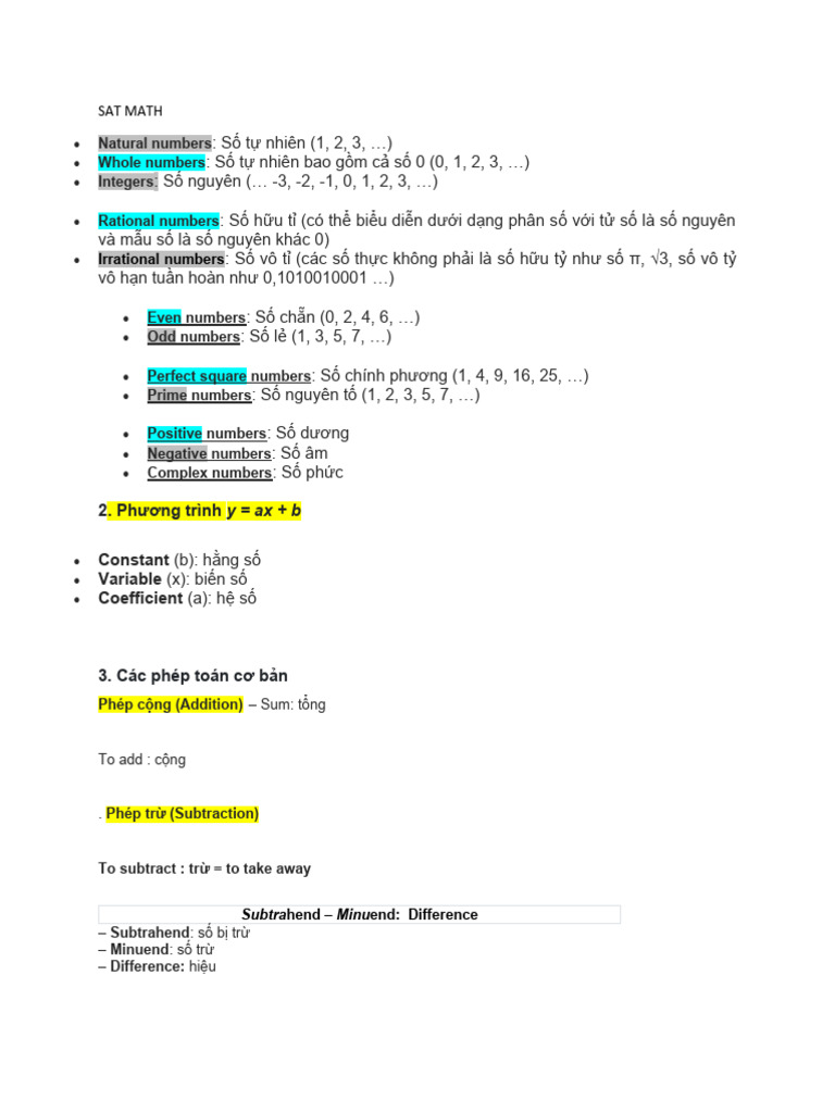 Sat Math Pdf