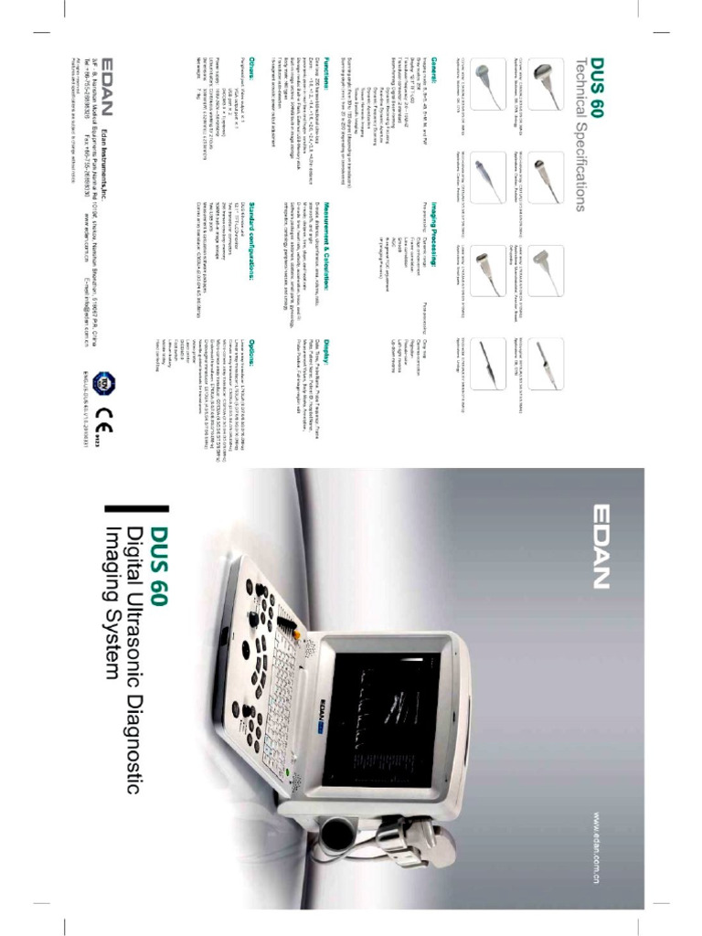 Edan DUS 60 - 1 | PDF