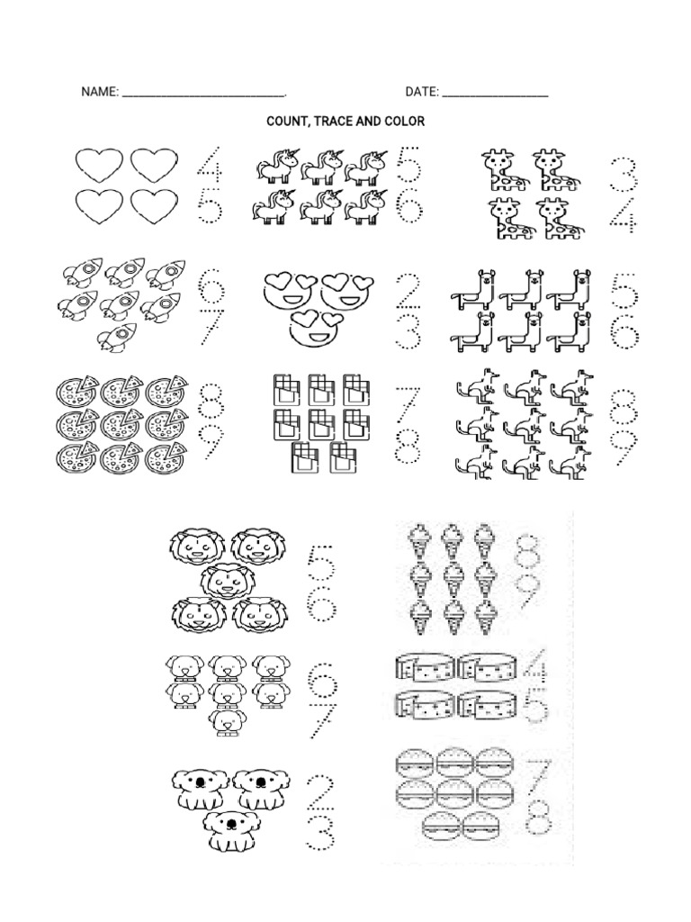 Pre Kinder Math | PDF | Teaching Methods & Materials | Art