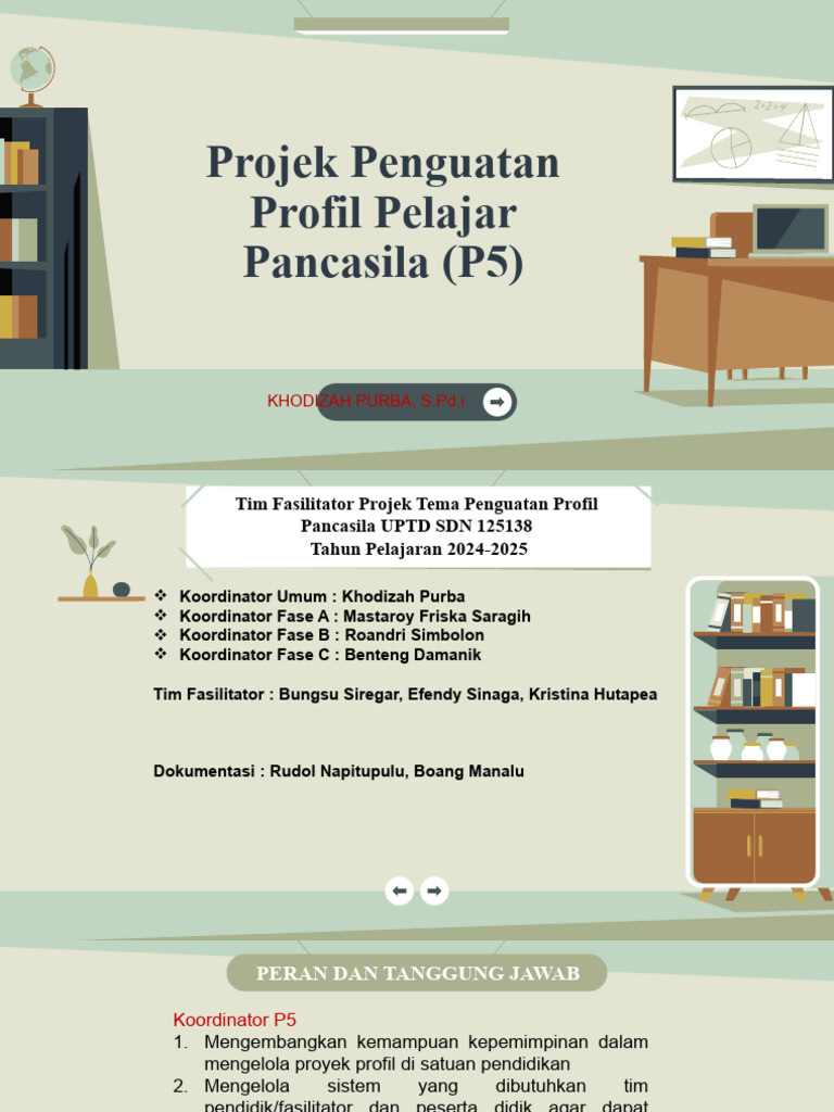 Rencana Fasilitasi P5 Profil Pelajar | PDF | Karier & Perkembangan ...