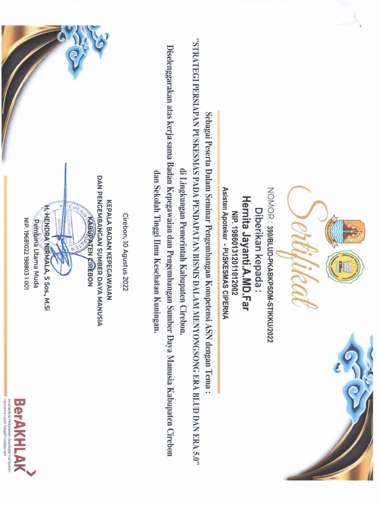 SMNT Nita 10 Ags 2022 | PDF