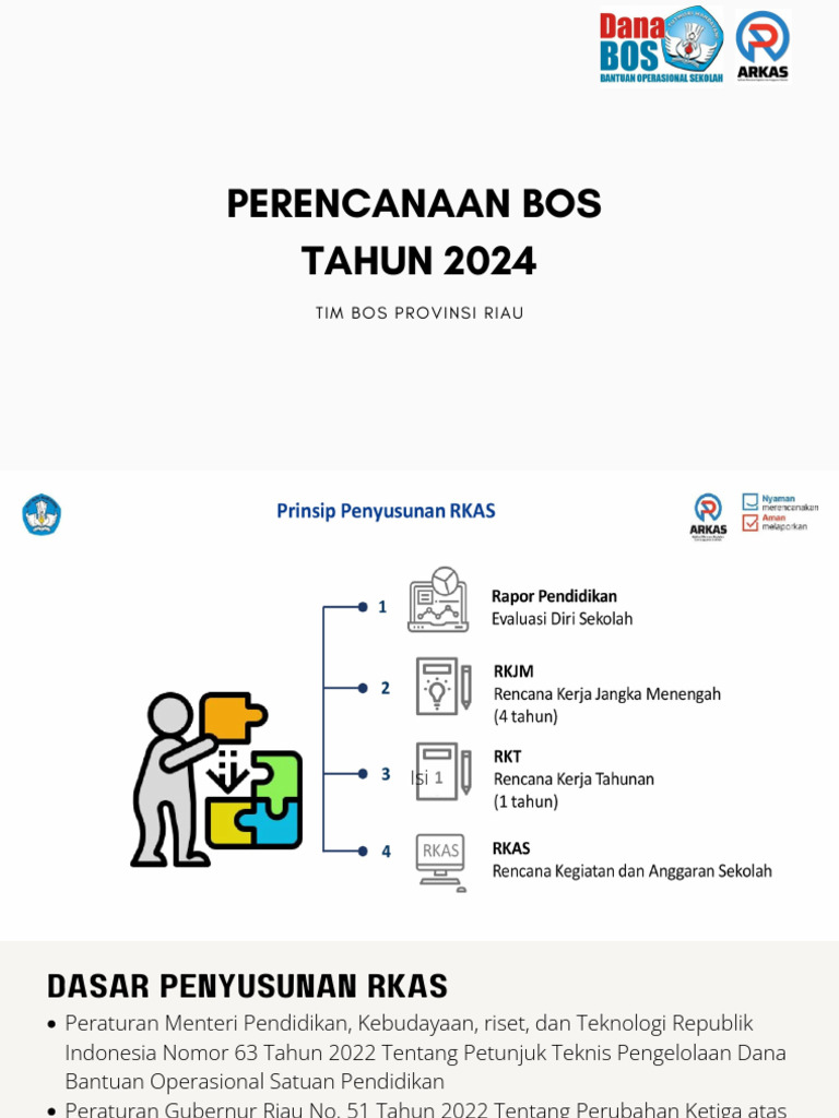 Perencanaan Bos Tahun 2024 | PDF