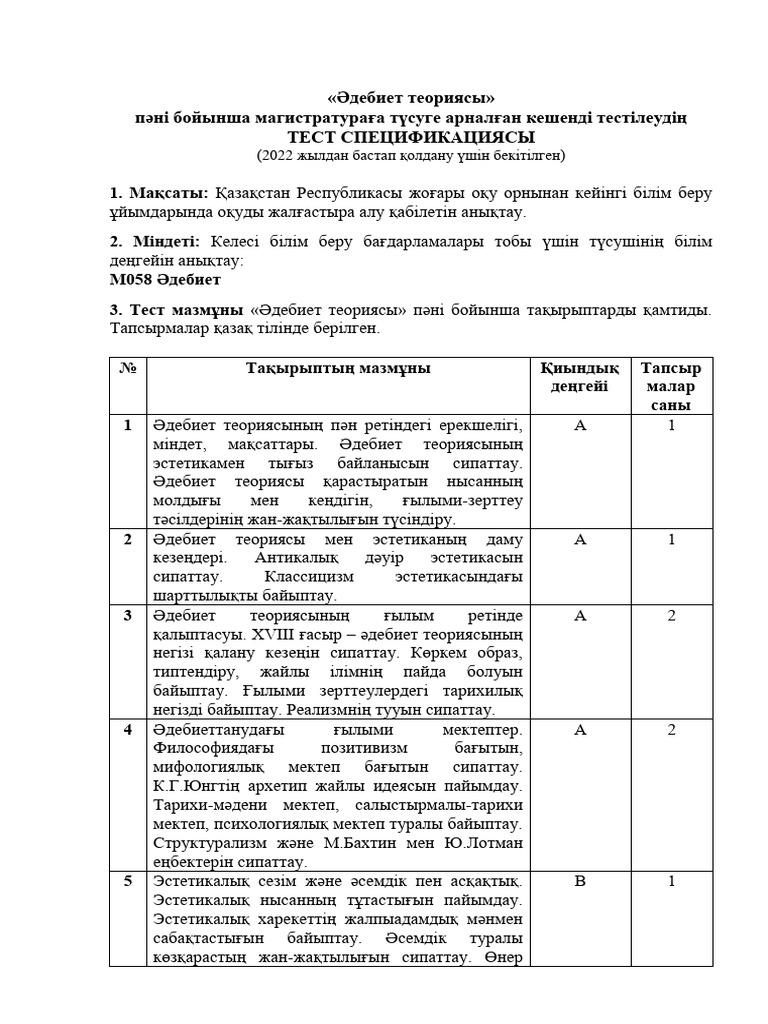 Debiet Teoriyasy | PDF