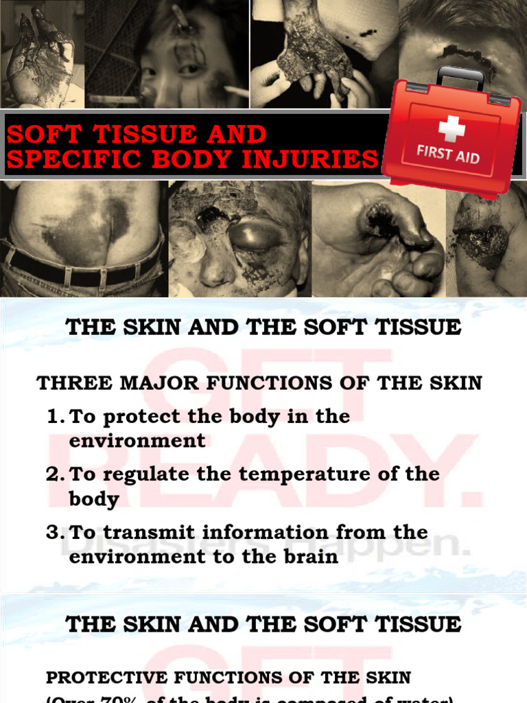 03 Module 6 Soft Tissue and Specific Body Injuries | PDF | Burn | Skin