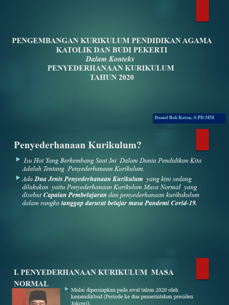 PENGEMBANGAN KURIKULUM PAK - Susi Bona | PDF | Bisnis | Ilmu Sosial
