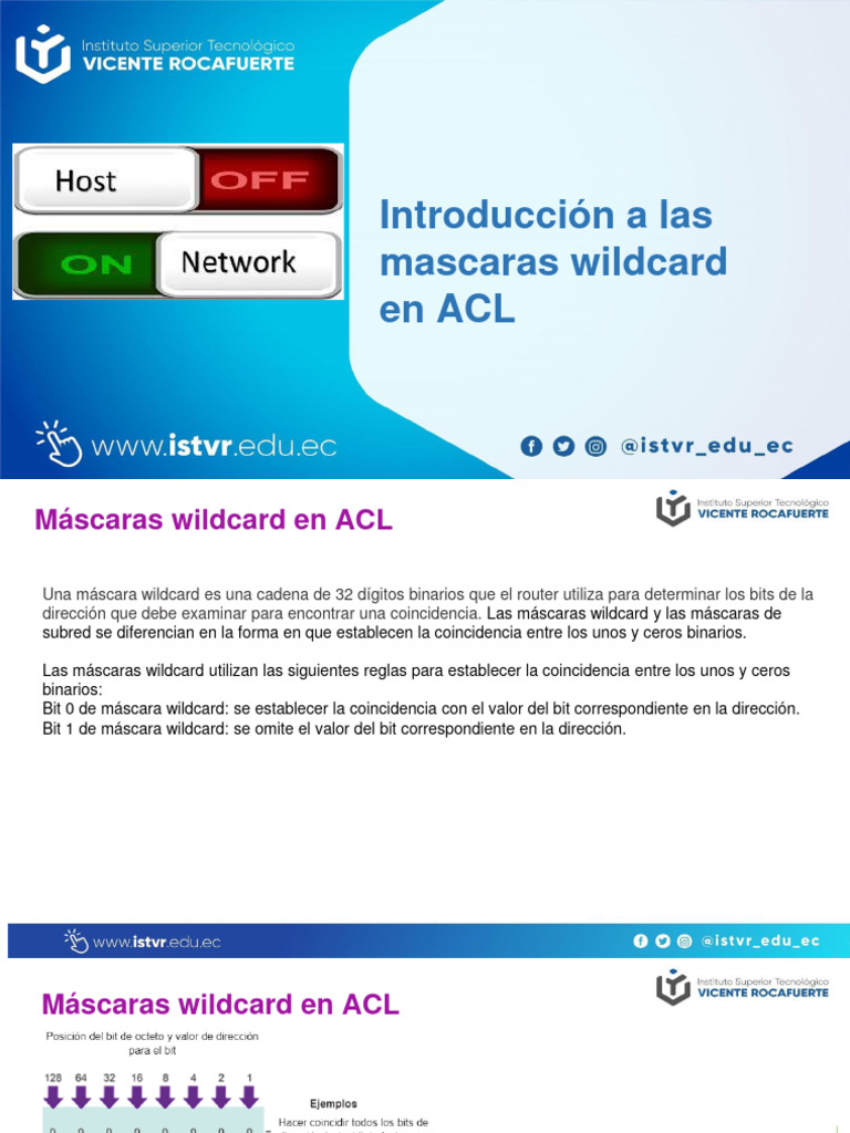 Wildcard | PDF | Enrutador (Computación) | Poco