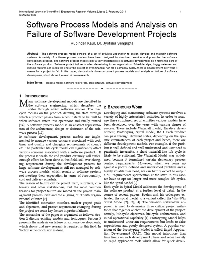 Software Process Models and Analysis On | PDF | Software Development ... Software Process Models and Analysis On | PDF | Software Development ...