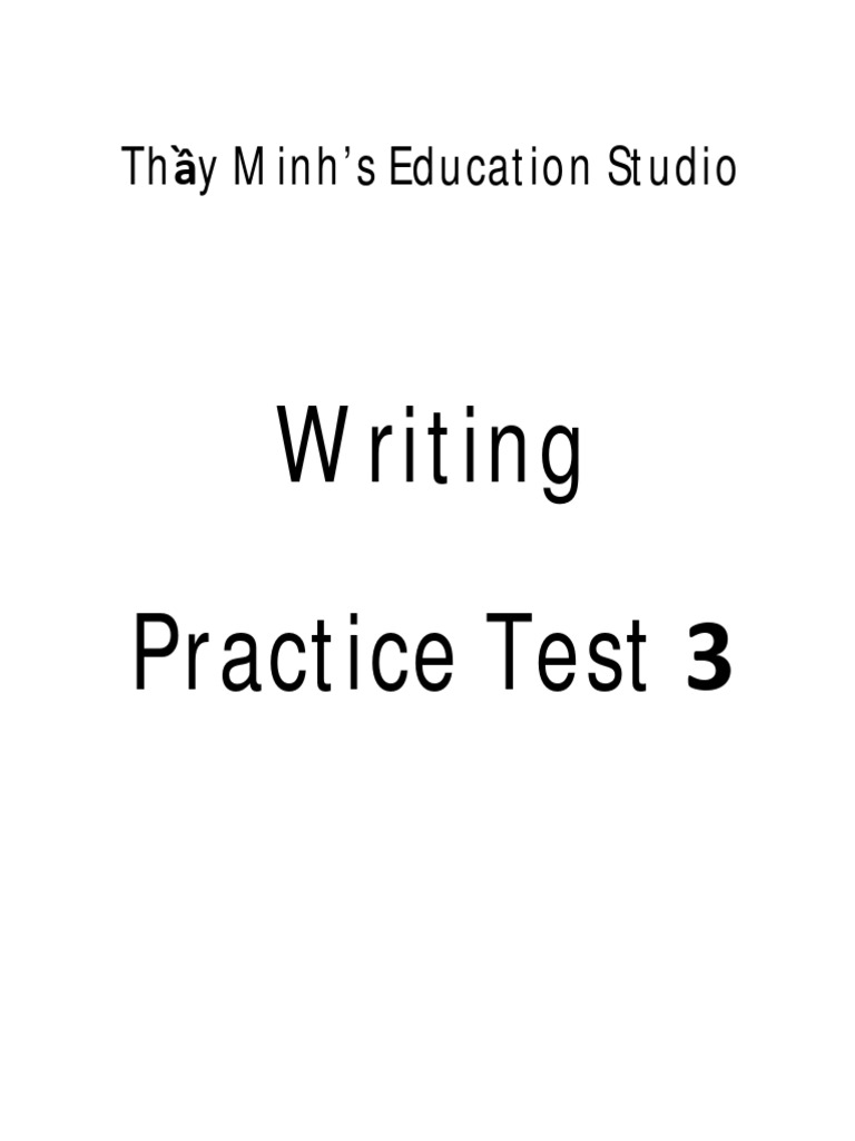 Digital SAT Foundation Writing Practice Test 3 | PDF | Biology