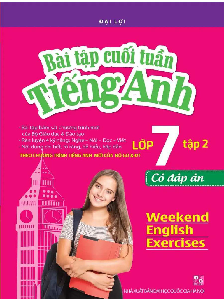 PDF Bai Tap Cuoi Tuan Tieng Anh 7 Tap 2 Dai Loi Compress | PDF