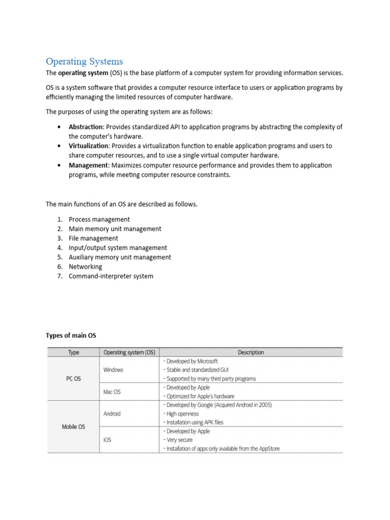 TOPCIT Reviewer OS and ComArch | PDF | Process (Computing) | Input/Output
