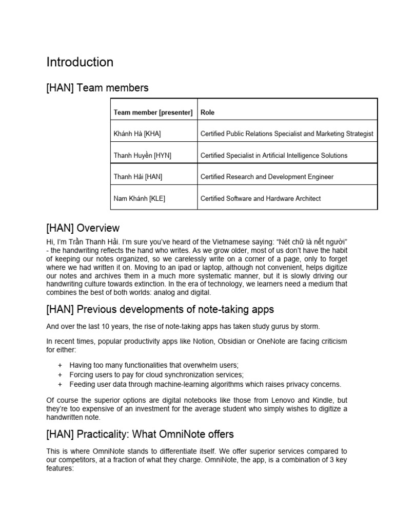 OmniNote Final | PDF | Computing | Software