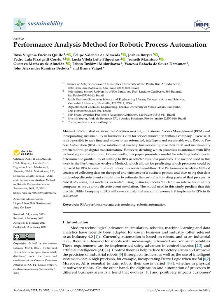 rpa | PDF | Conceptual Model | Simulation