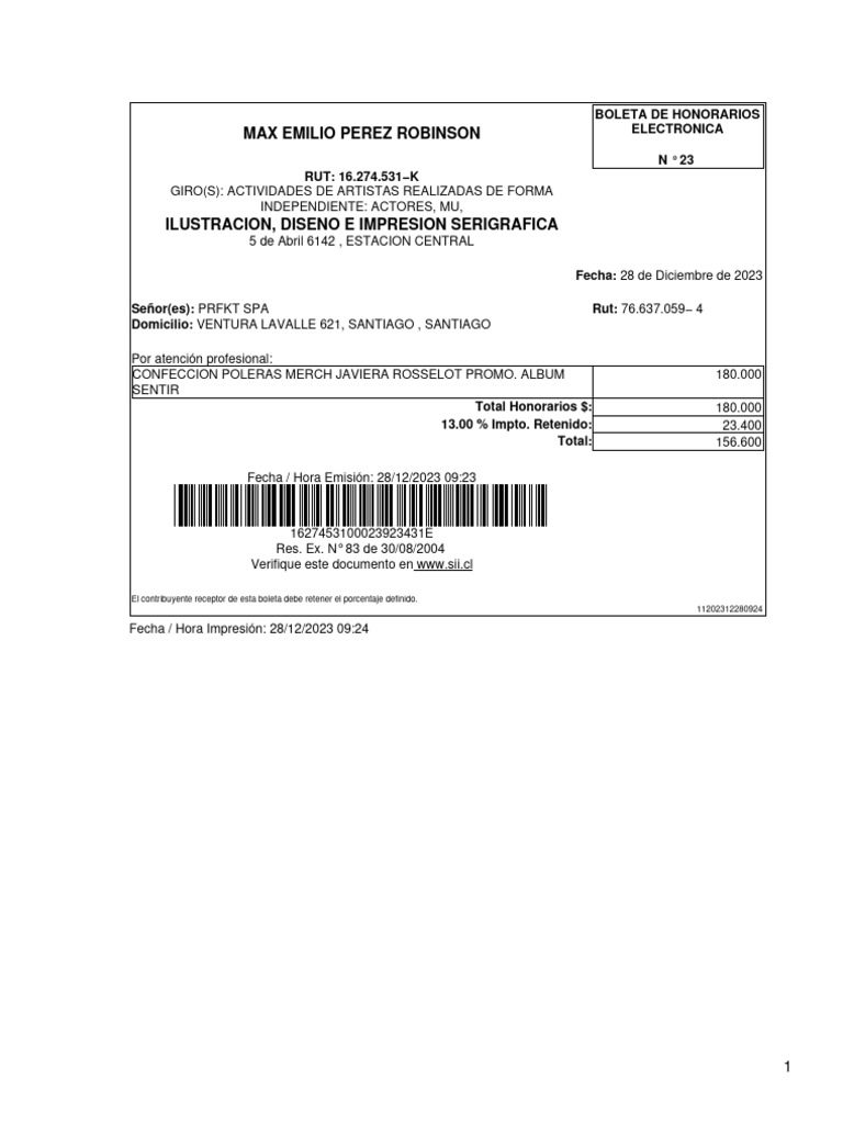 TMBCOT ConsultaBoletaPdf | PDF