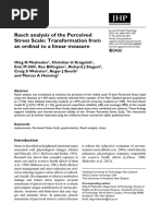Perceived Stress Scale (PSS) & Example - Free PDF Download | PDF ...