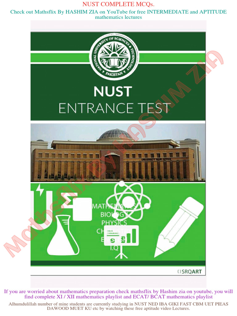 NUST COMPLETE MCQQQQ | PDF | Mass Media | Broadcasting