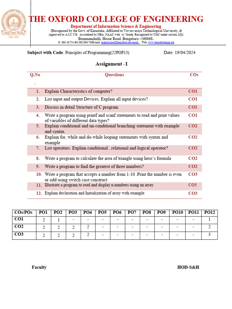 Pop Assignment 1 Pdf Computer Programming Computing 9557