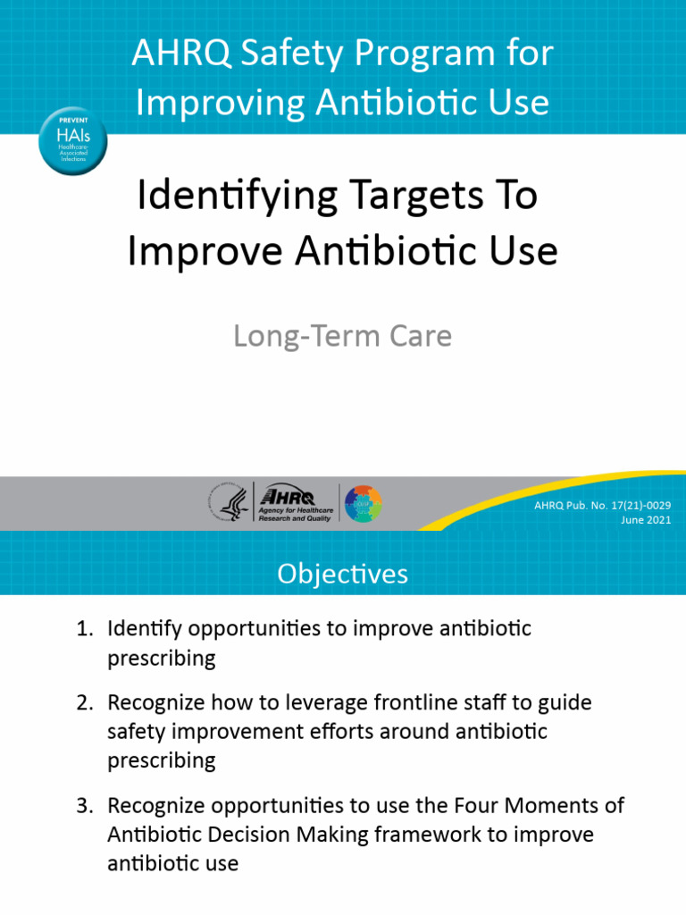 Antibiotic Targets Slides | PDF | Patient Safety | Health Care