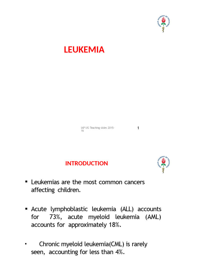 Leukemia | PDF | Leukemia | Clinical Medicine