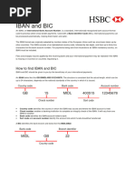 Maintaining IBAN in SAP TIBAN Table | PDF