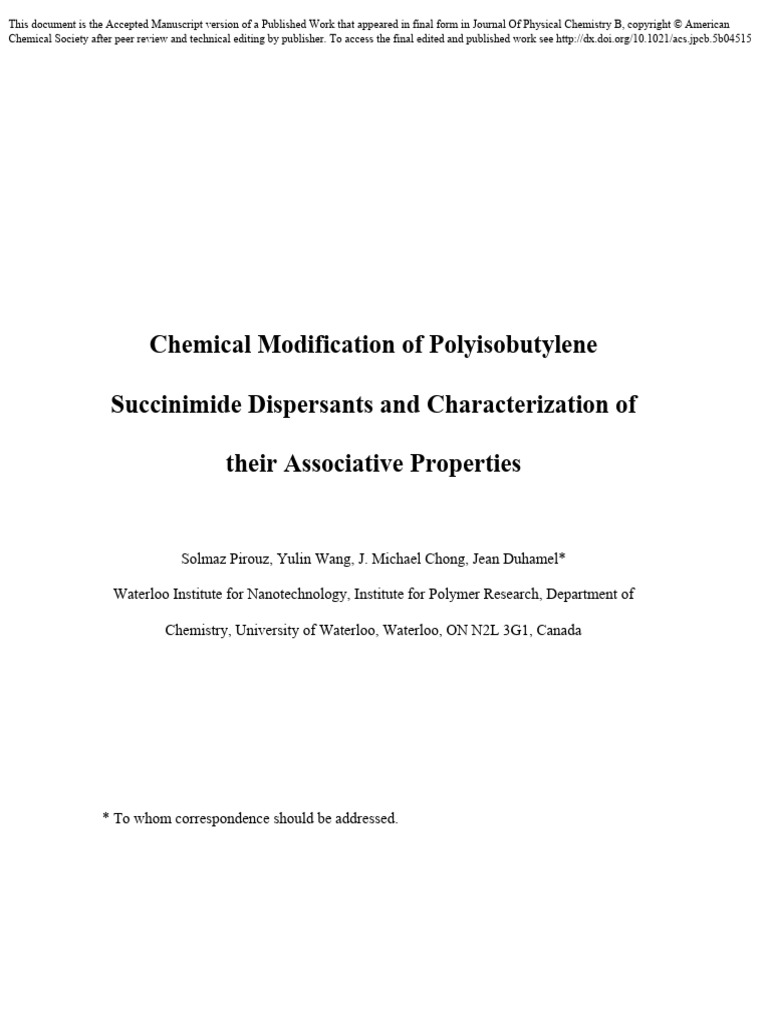 Pibsi Dispersants 4-s | PDF | Particulates | Adsorption
