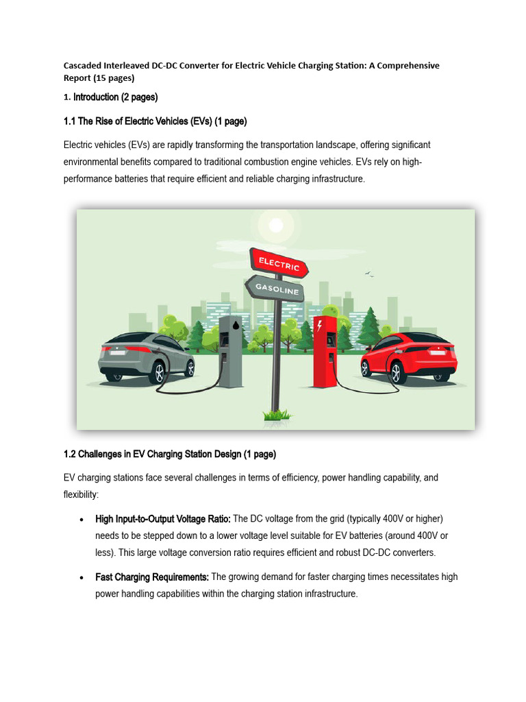 DC-DC Converters for EV Charging | PDF | Electric Vehicle | Electrical Grid