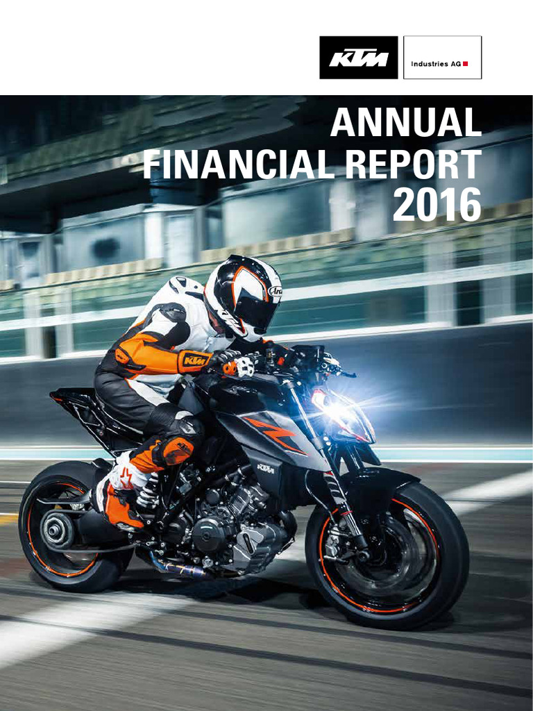 KTM Industries AG Annual Financial Report 2016 | PDF | Stocks | Equity ...