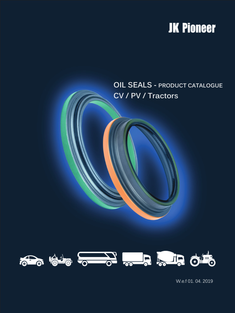 Cars Oil Seals Catalogue | PDF | Axle | Steering