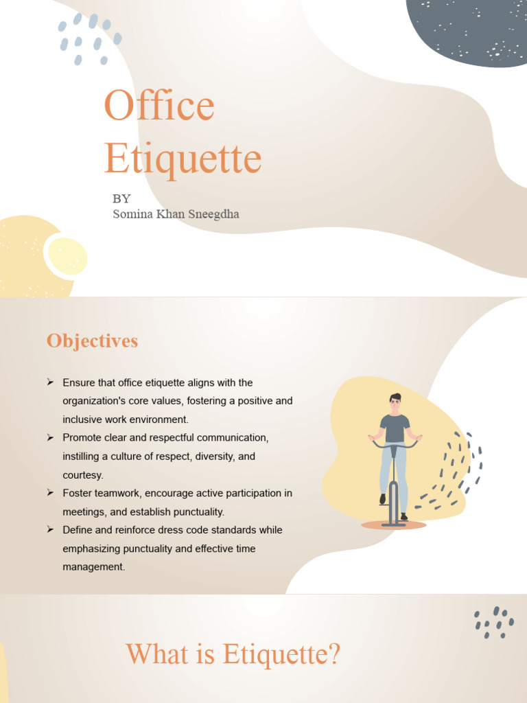 Office Etiquette Final | PDF | Planets | Etiquette