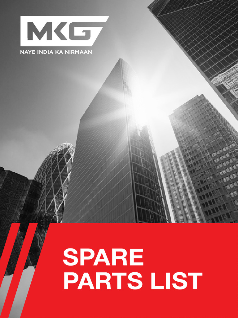 Spare Part List | Download Free PDF | Gear | Belt (Mechanical)