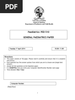 Pediatrics MCQ With Answers | PDF