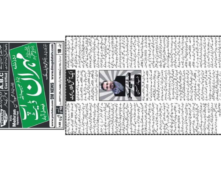Budget 2024-25 Review in Zia-I-Sahar | PDF