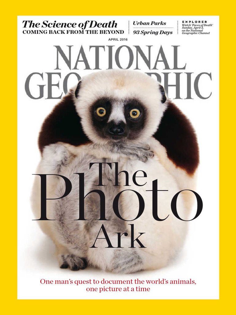 National Geographic - April 2016 | PDF | Zoo | God