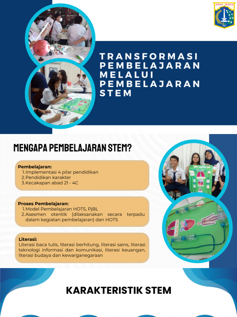Transformasi Pembelajaran Melalui Pembelajaran Stem | PDF