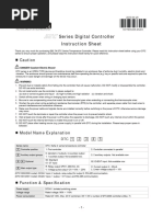 DTK Series Temperature Controller Manual | PDF | Parameter (Computer Programming) | Thermocouple