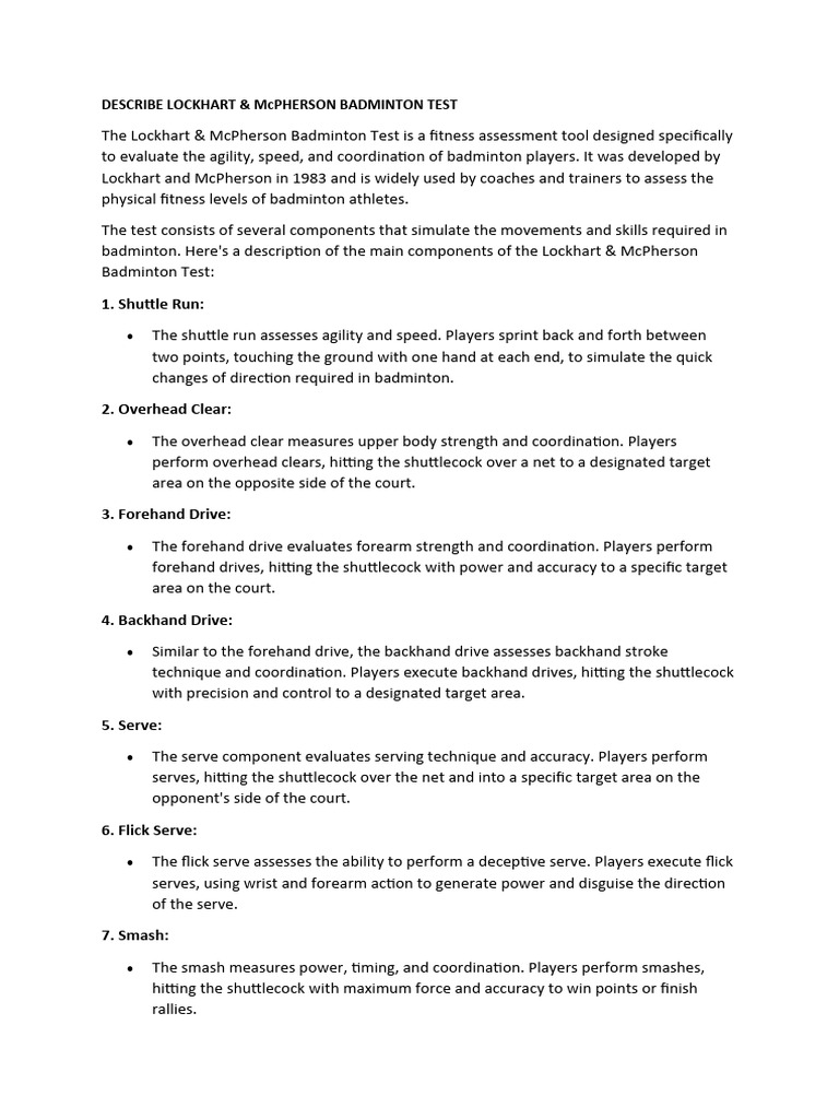 Sports Skill Test | PDF | Sports | Team Sports