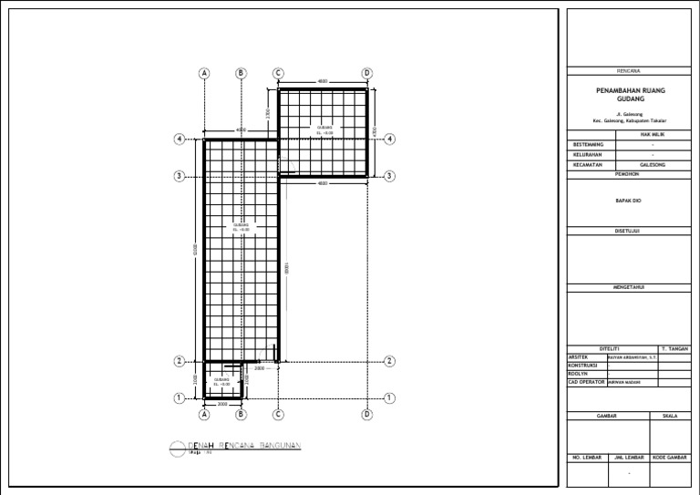 Denah Gudang-Layout1 | PDF