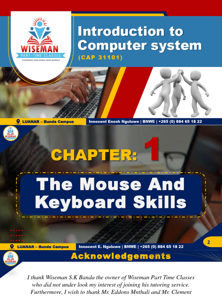 Mouse and Keyboard Skills Guide | PDF | Computer Keyboard | Human–Computer Interaction