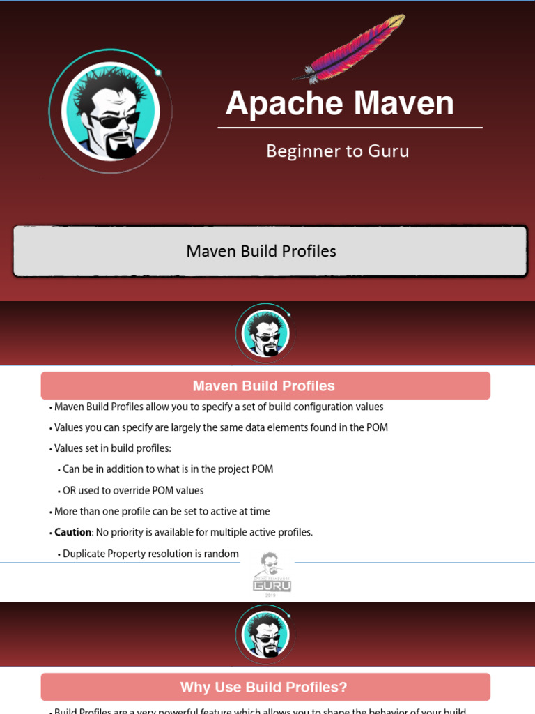 Maven Build Profiles | PDF | Computer Engineering | Computer Architecture